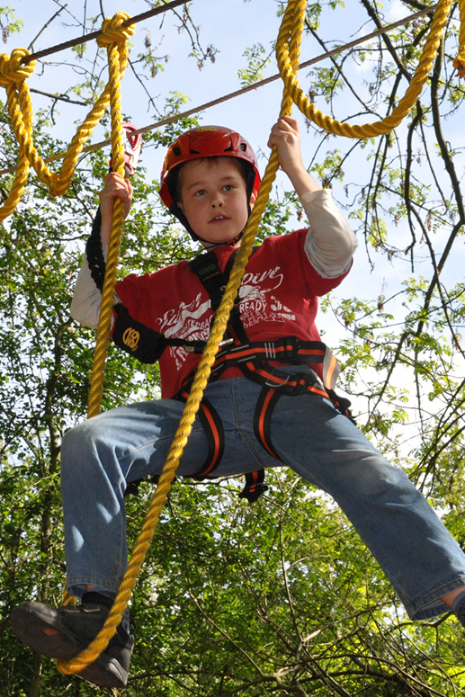 Klettern im German Quest Kletterwald | NVV NATÜRLICH unterwegs